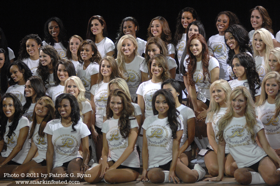 Final Auditions Washington Redskins Cheerleaders ’11 – SnarkInfested
